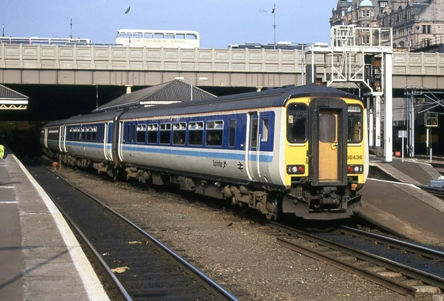 BRITISH RAIL 156436 Class 156 Super Sprinter DMU Railway Photo £1.05 ...