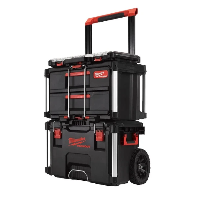 MILWAUKEE 4932479957 PACKOUT Tool Storage Box - Black £378.00 - PicClick UK