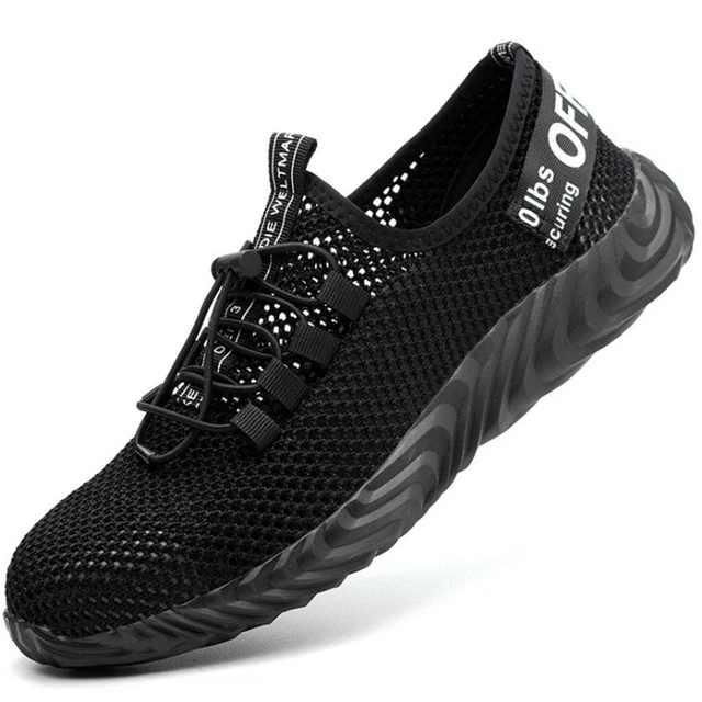 MENS LADIES WOMEN Ultra Lightweight Steel Toe Cap Safety Work Shoes ...