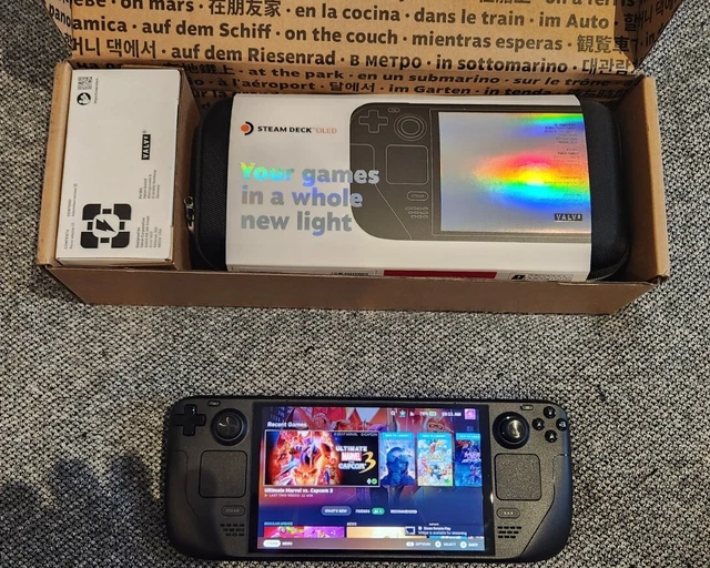 VALVE STEAM DECK OLED |Handheld Gaming Console |Upgraded from 512GB to ...