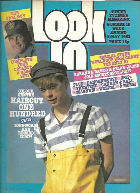 LOOK-IN MAGAZINE 1982 #19 - Lee Majors. Haircut One Hundred. Brian ...