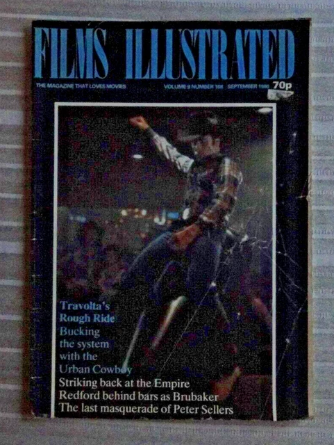 VINTAGE MAGAZINE FILMS Illustrated 1980 Travolta Urban Cowboy Redford ...