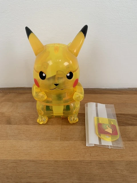 BANDAI POKEMON ADVANCED Pikachu con scheda dati speciale per pokeball ...
