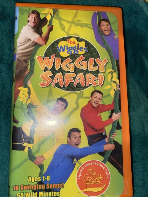 THE WIGGLES WIGGLY Safari VHS Steve Irwin Clamshell 2002 EUR 6,58 ...