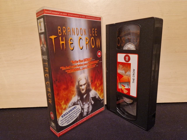 THE CROW - Brandon Lee - PAL VHS Video Tape (A333) £3.50 - PicClick UK