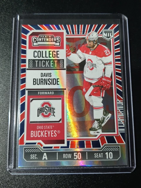 DAVIS BURNSIDE - The Ohio State University 2025 - NIL - College Ticket - RWB EUR 3,00 - PicClick DE