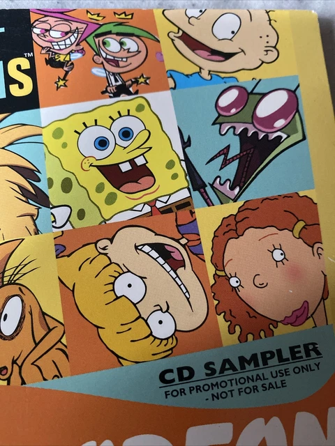 NICKELODEON PROMO CD Rare Sampler 2001 SpongeBob Rugrats Nicktoons £18. ...