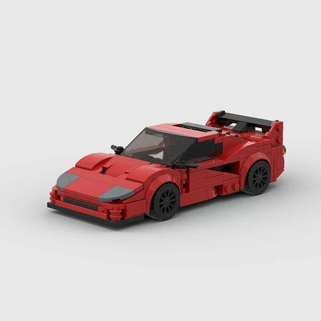 MOC LEGO CAR: Ferrari F50 Speed Champions style Fast Delivery Perfect ...