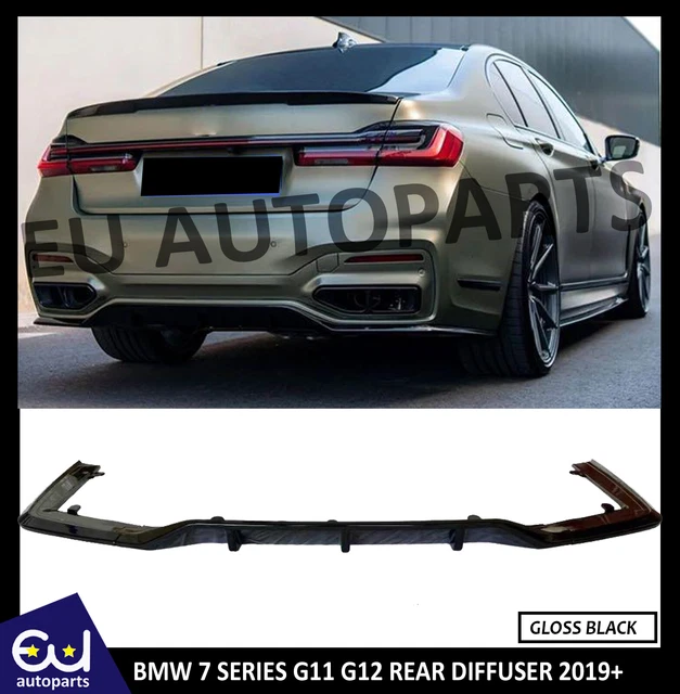 FOR BMW 7 Series M Performance Rear Diffuser Lip G11 G12 2019+ Facelift £149.99 - PicClick UK