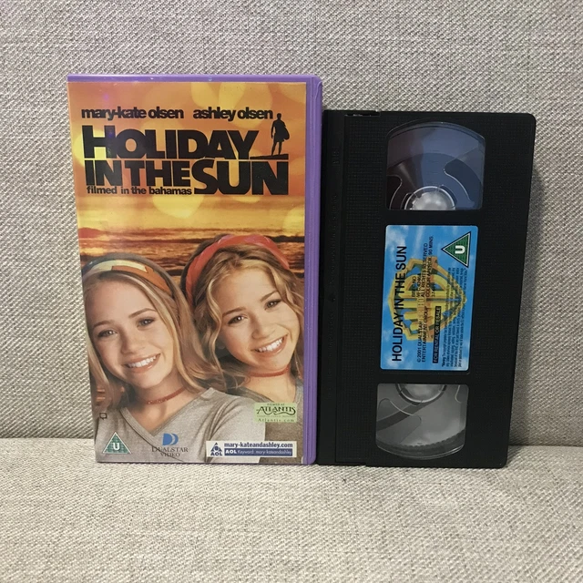 HOLIDAY IN THE Sun - Vhs Video - Mary-Kate Ashley Olsen £2.49 - PicClick UK