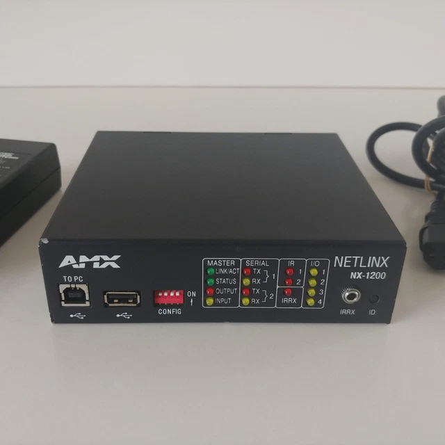 AMX NX-1200 NETLINX NX Integrated Controller w/ Power Supply $87.12 ...