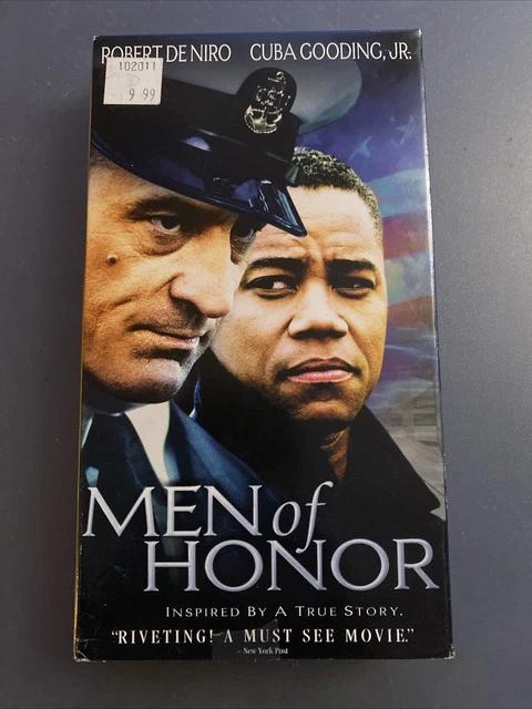 MEN OF HONOR (VHS 2000) Robert De Niro Cuba Gooding Jr. Previously ...