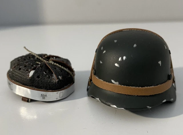 DRAGON/CYBER-HOBBY/3R/DID 1:6 SCALE WW2 German Army M35/40 Metal Helmet w/ Strap $21.00 ...