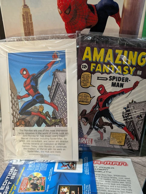 SPIDERMAN SPIDER-MAN LIMITED Edition DVD Collection Gift Set 2002 $89. ...