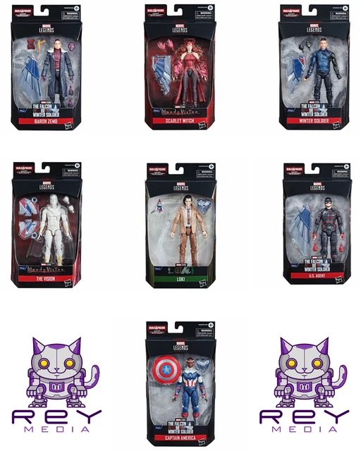 MARVEL LEGENDS SERIES: Disney Plus [Captain America Flight Gear] (7 ...