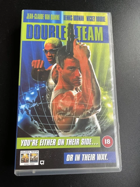 DOUBLE TEAM (VHS) 1997 Jean Claude Van Damme, Dennis Rodman, Mickey Rourke Movie £6.95 - PicClick UK
