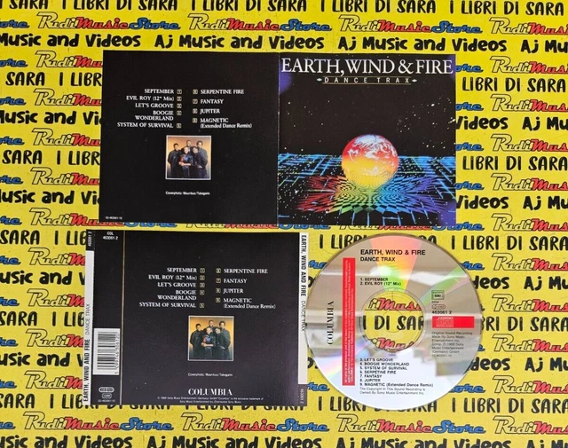 CD EARTH WIND & FIRE Dance Trax 1988 austria COLUMBIA SONY 463061 2 ...