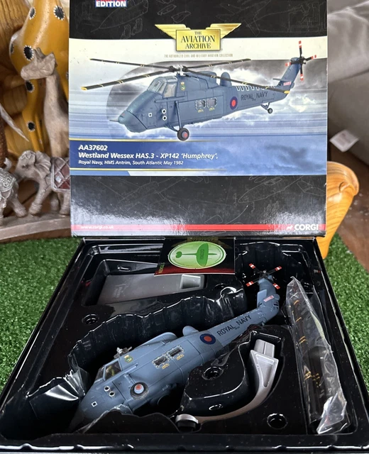 CORGI WESTLAND WESSEX HAS.3 - XP142 ‘Humphrey’ HMS Antrim 1982 AA37602 ...