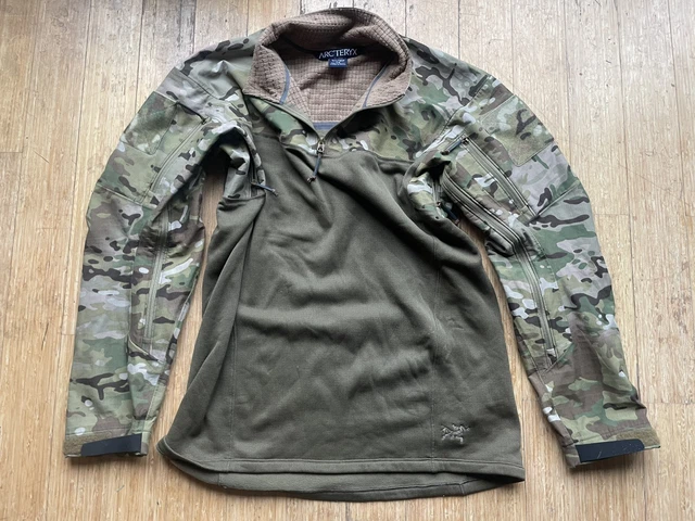 ARCTERYX LARGE MINOTAUR Halfshell Softshell Combat Shirt/Jacket Crye ...