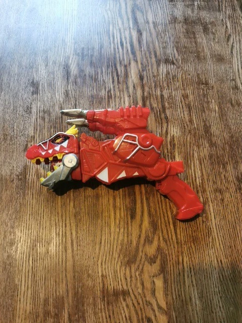 POWER RANGERS DINO Charge Red T-Rex Super Morpher Gun Blaster £4.00 ...