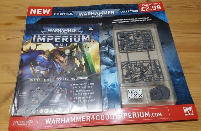 WARHAMMER 40.000 IMPERIUM Magazine numero 01 Hachette Royal Warden ...