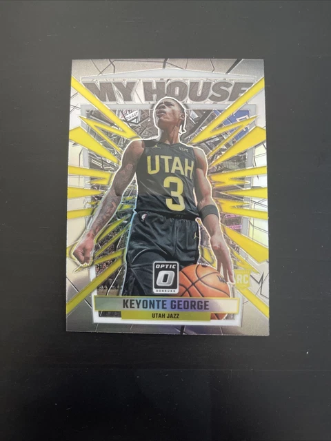 2023-24 OPTIC KEYONTE George Silver Holo My House #4 RC Utah Jazz EUR 0 ...