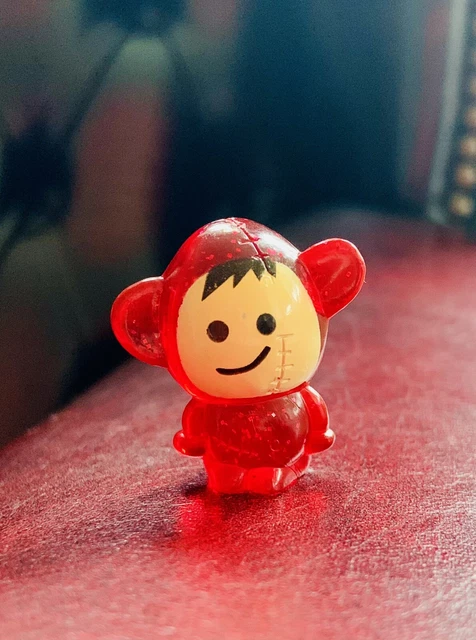 GOGO'S CRAZY BONES - Jitty Clear Red Figure - Series 2 Evolution #42 £1 ...