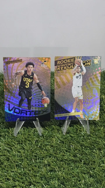 2023-24 PANINI REVOLUTION Keyonte George Rookie Revolution/Vortex RC Utah Jazz EUR 0,91 ...
