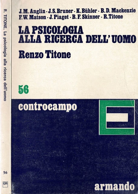 LA PSICOLOGIA ALLA ricerca dell'uomo. . Renzo Titone. 1983. . EUR 8,00 ...