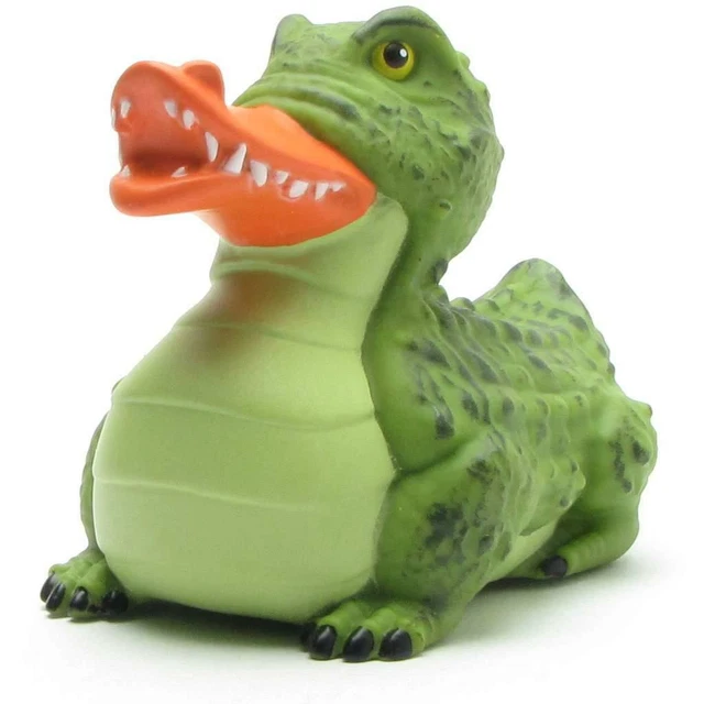 CROCODILE RUBBER DUCKLING Bathing Duckling £16.63 - PicClick UK