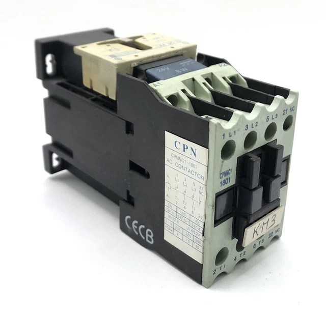 CONTATTORE CA CPN 7,5kW 380v BOBINA: 24vDC COT. EUR 12,62 - PicClick IT