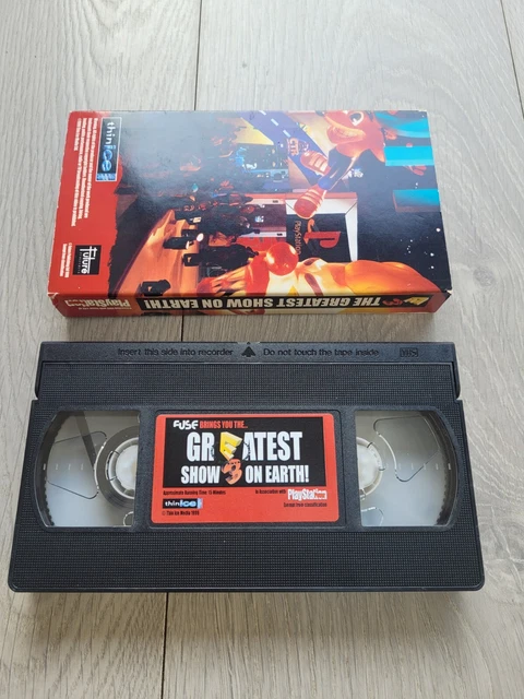 VINTAGE PROMO PLAYSTATION Greatest Show On Earth VHS Tape PlayStation ...