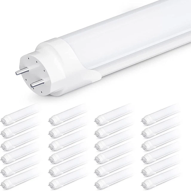 T8 FLUORESCENT REPLACEMENT LED Light Tube 4FT Lamp Bulb 6500K 22W Clear ...