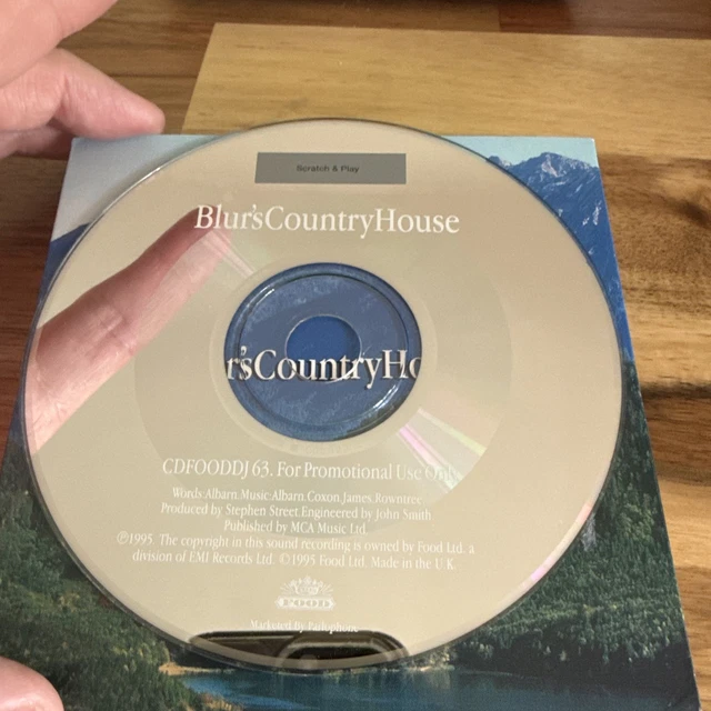 BLUR'S COUNTRY HOUSE - CD Single CD1 PROMO - Rare £39.99 - PicClick UK