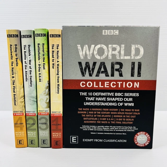 WORLD WAR II BBC Collection DVD 12 Discs Series Hitler Stalin D-Day ...