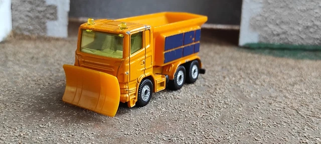 SIKU REF 0811 Camion chasse neige SCANIA TP BTP poids lourds 1/87 Ho ...