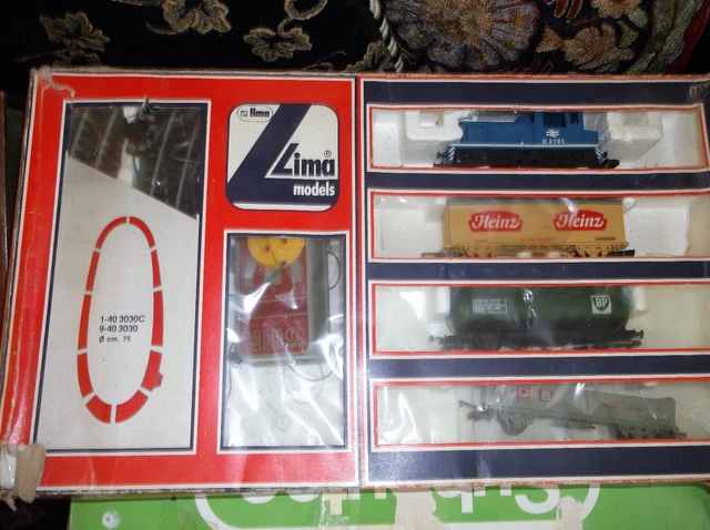 VINTAGE LIMA MODELS Battery Control Train Set In Original Box £70.00 ...