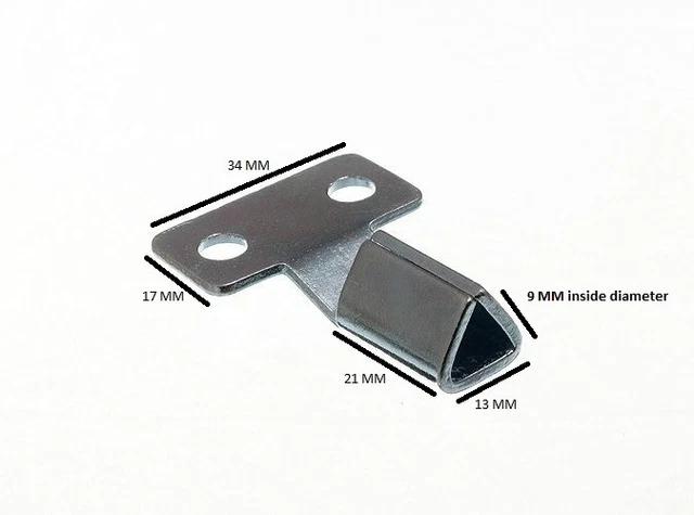 TRIANGULAR GAS ELECTRIC Utility Meter Box Key BZP Metal Pack Of 24 £34. ...