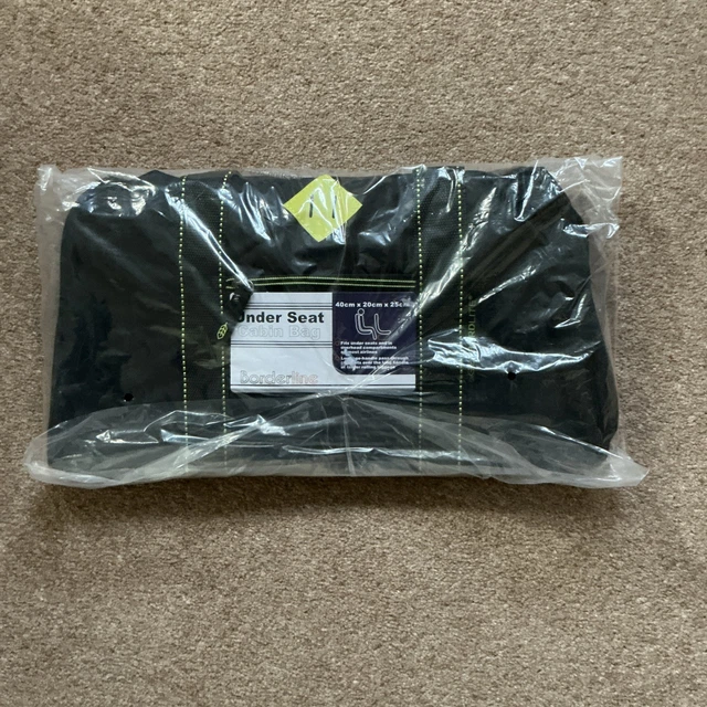 NEW UNDERSEAT BORDERLINE CABIN BAG 40 X 20 X 25 cms £11.85 - PicClick UK
