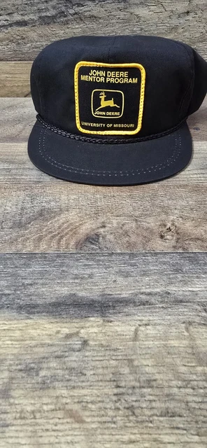 JOHN DEERE NOS Vtg Strapback Hat K-Products Patch Mentor Program Missouri £21.23 - PicClick UK