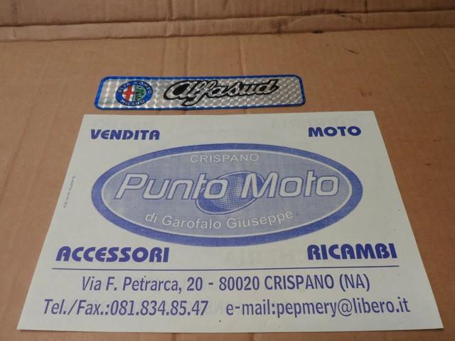 ADESIVO STICKERS STEMMA logo Alfasud D'epoca EUR 18,00 - PicClick IT