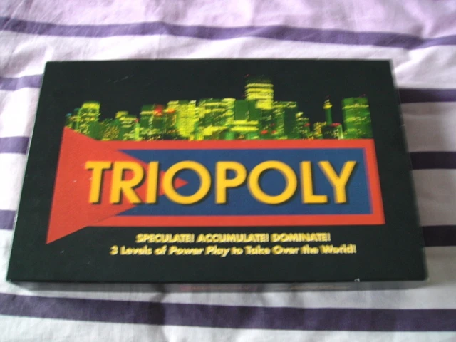 GIOCO TRIOPOLY SIMILE allo standard monopolistico e deluxe incluso ...