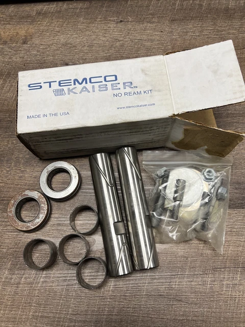 GENUINE STEMCO KAISER K80R Qwik Kit Steering King Pin Kit ZCPK80R $309. ...