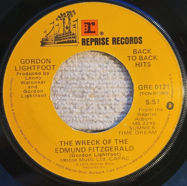 GORDON LIGHTFOOT &THE Wreck of the Edmund Fitzgerald/Race Among The ...