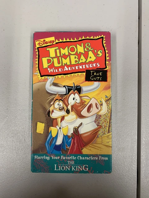 TIMON AND PUMBAA'S Wild Adventures VHS - True Guts $20.85 - PicClick CA