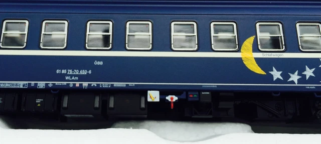 ROCO 64764 SCHLAFWAGEN T2S Sleeper Österreichischen Bundesbahn ÖBB ...