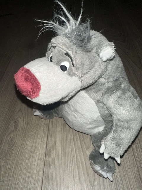 DISNEY THE JUNGLE Book Back Scratchin' Baloo Talking Plush Toy Teddy £5 ...