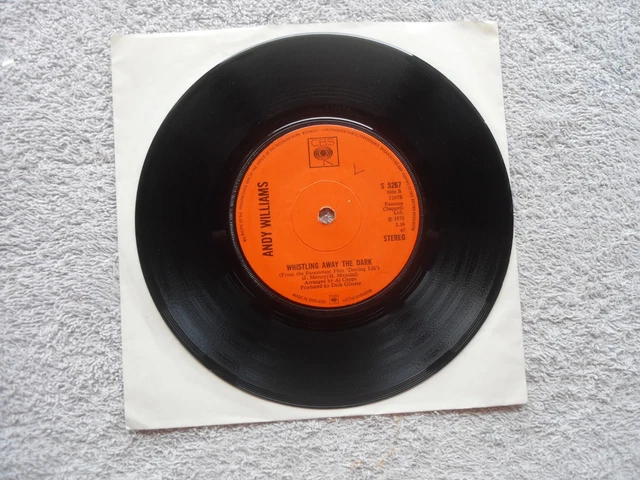 ANDY WILLIAMS HOME Lovin' Man Cbs Records 7" Vinyl Single Record $2.60 ...