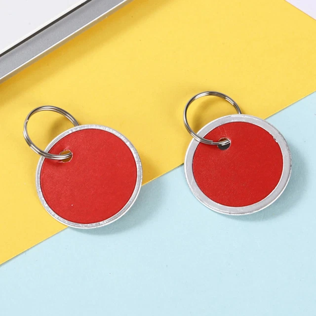 50PCS MULTI-USE KEY Labels Colorful Label Tags Portable Luggage Tags ...