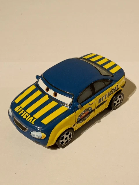 MATTEL DISNEY PIXAR Cars Diecast 1:55 Race Official Tom X2 Lenticular ...